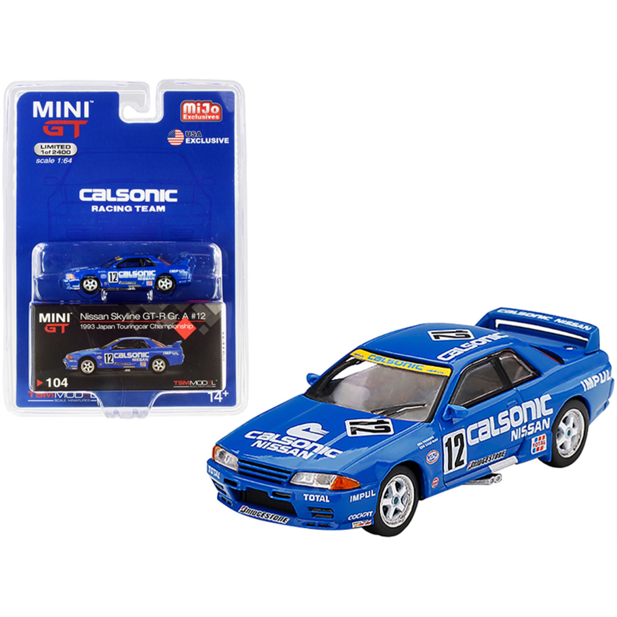 True Scale Miniatures Nissan Skyline GT-R (R32) Gr. A RHD (Right Hand ...