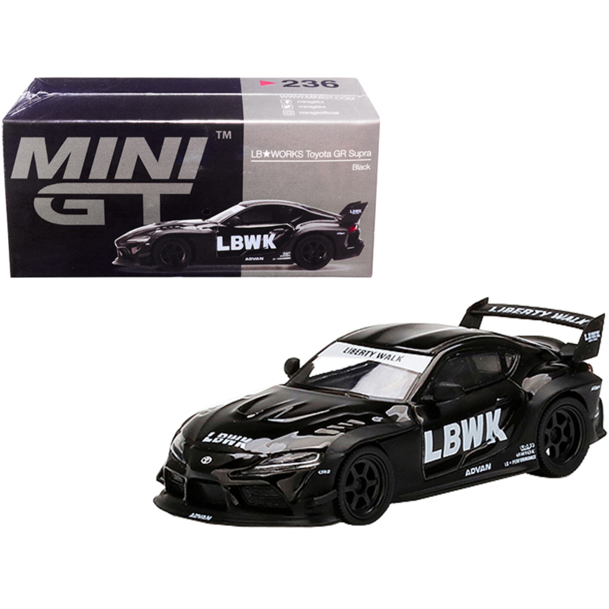 Toyota GR Supra LB Works RHD (Right Hand Drive) Black \China Exclusive ...