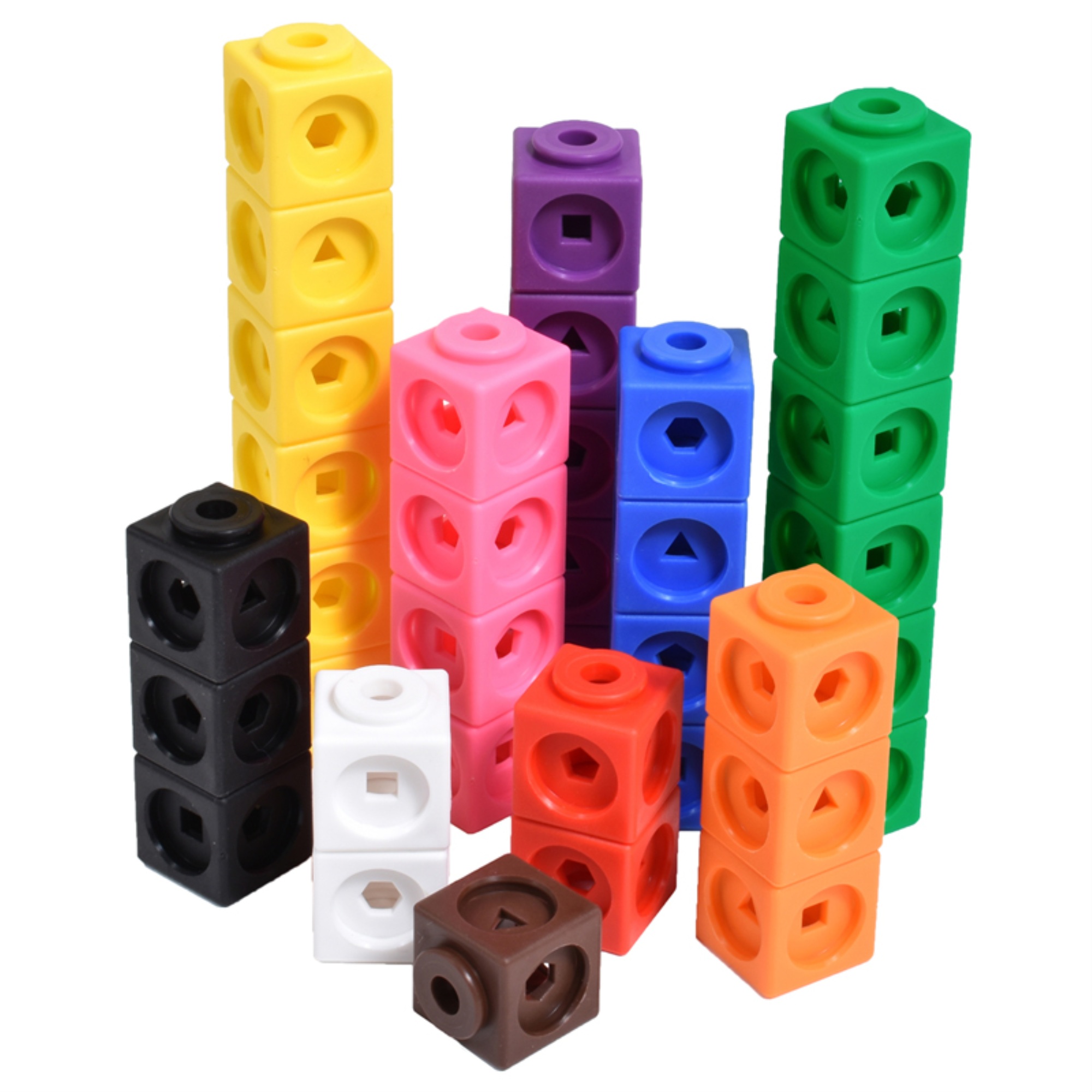 EDX Education CTU12710 Math Cubes, Set of 100
