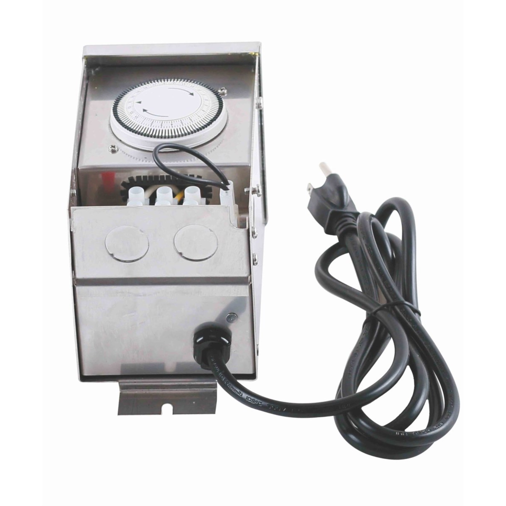 Elitco Lighting LOW VOLTAGE LANDSCAPE TRANSFORMER 75W, STAINLESS STEEL ...