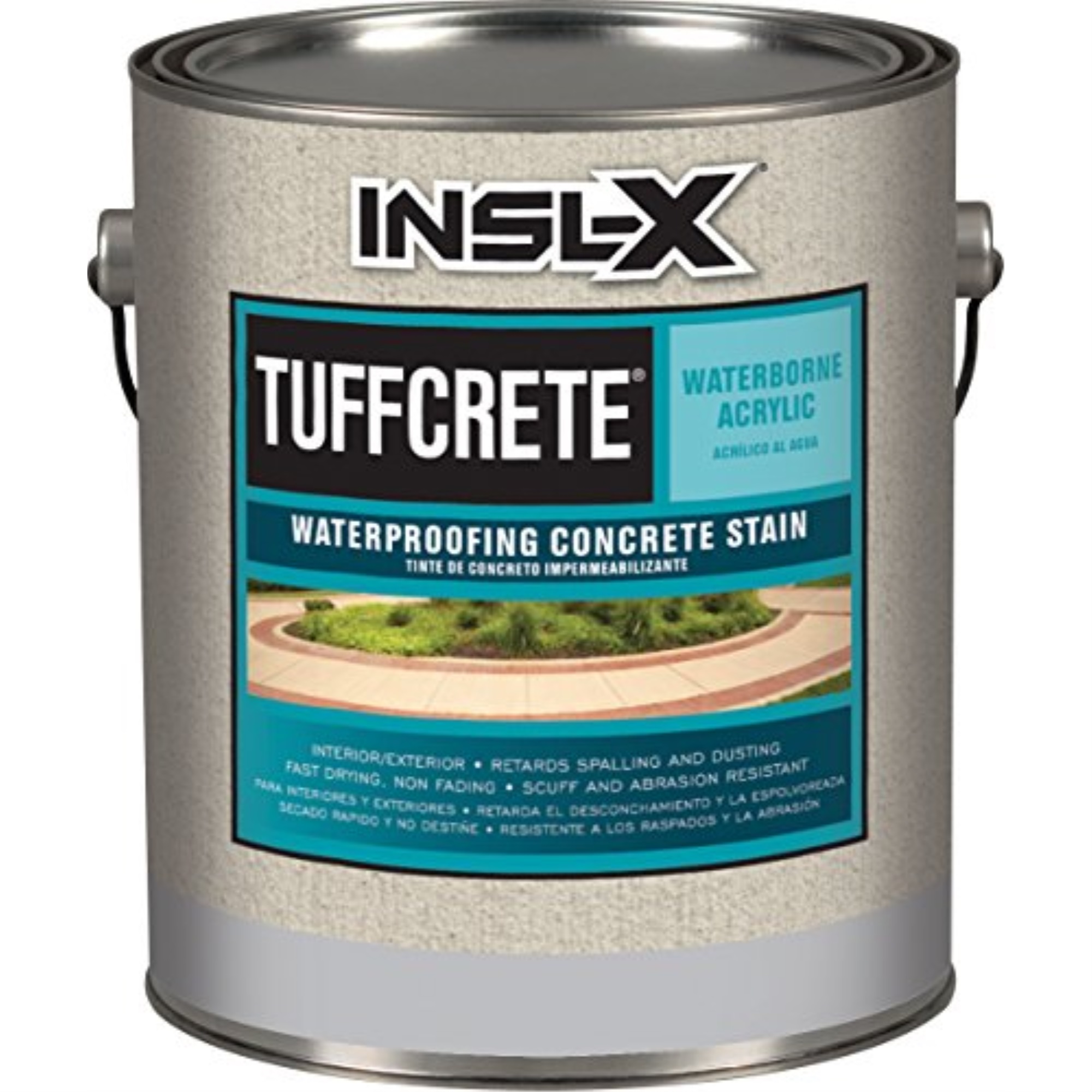 1806454 WATRPRF CON STAN GP 1GAL Insl-X TuffCrete Gray Pearl Water ...