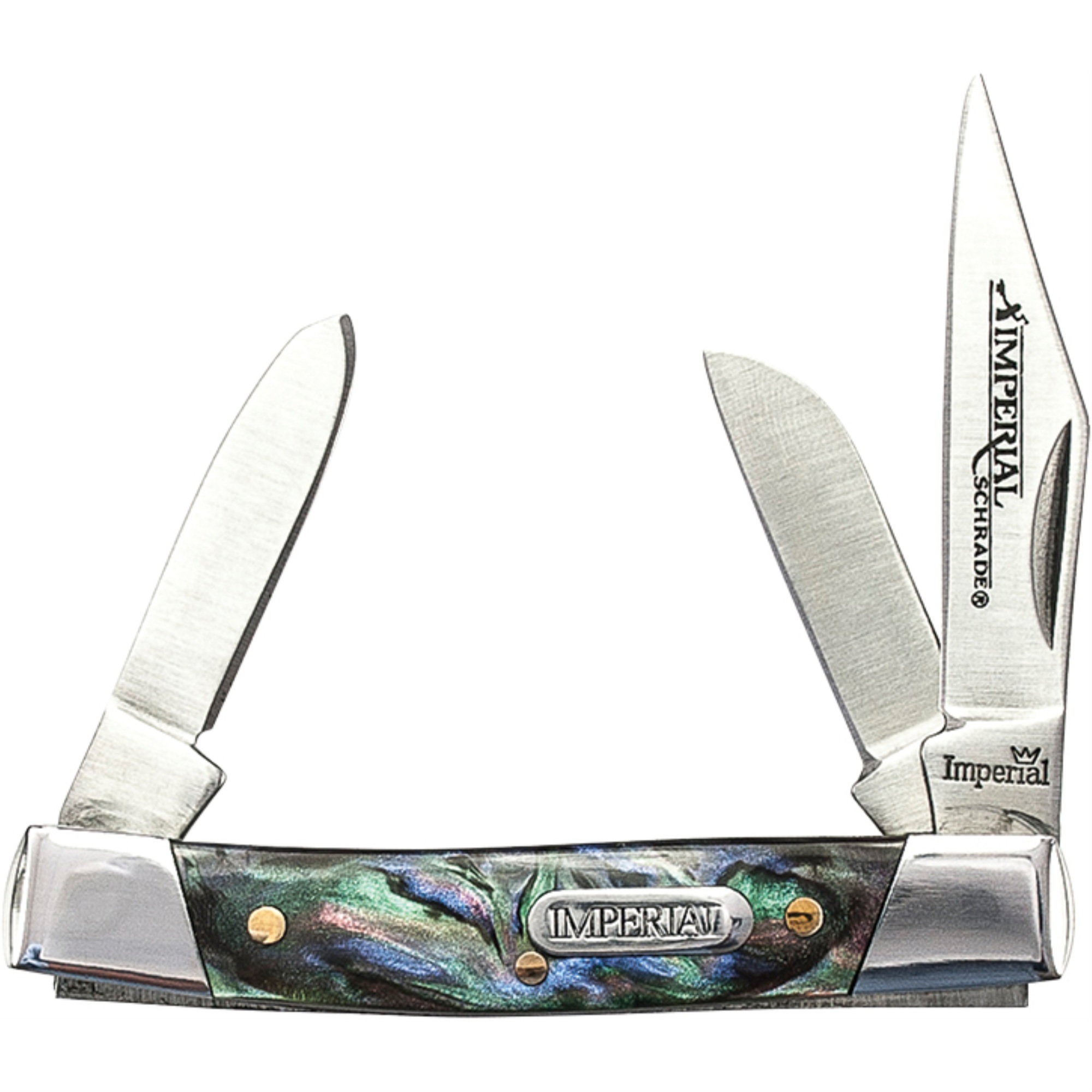 Bti Tools IMP19PRS - Schrade Imperial Stainless Steel 3 Blade Pocket ...