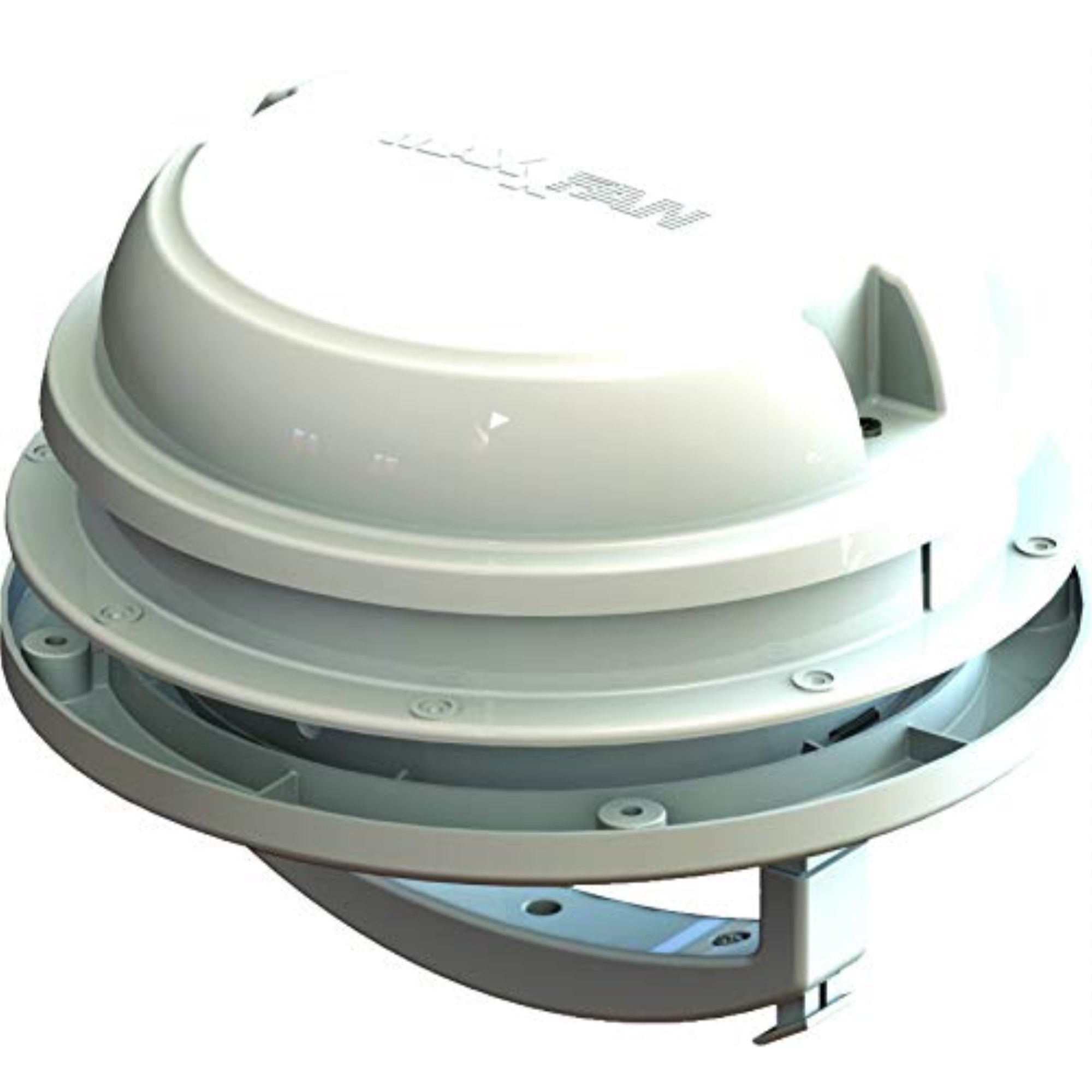 MAXXAIR VENT MAXXFAN DOME +6' FAN WHITE