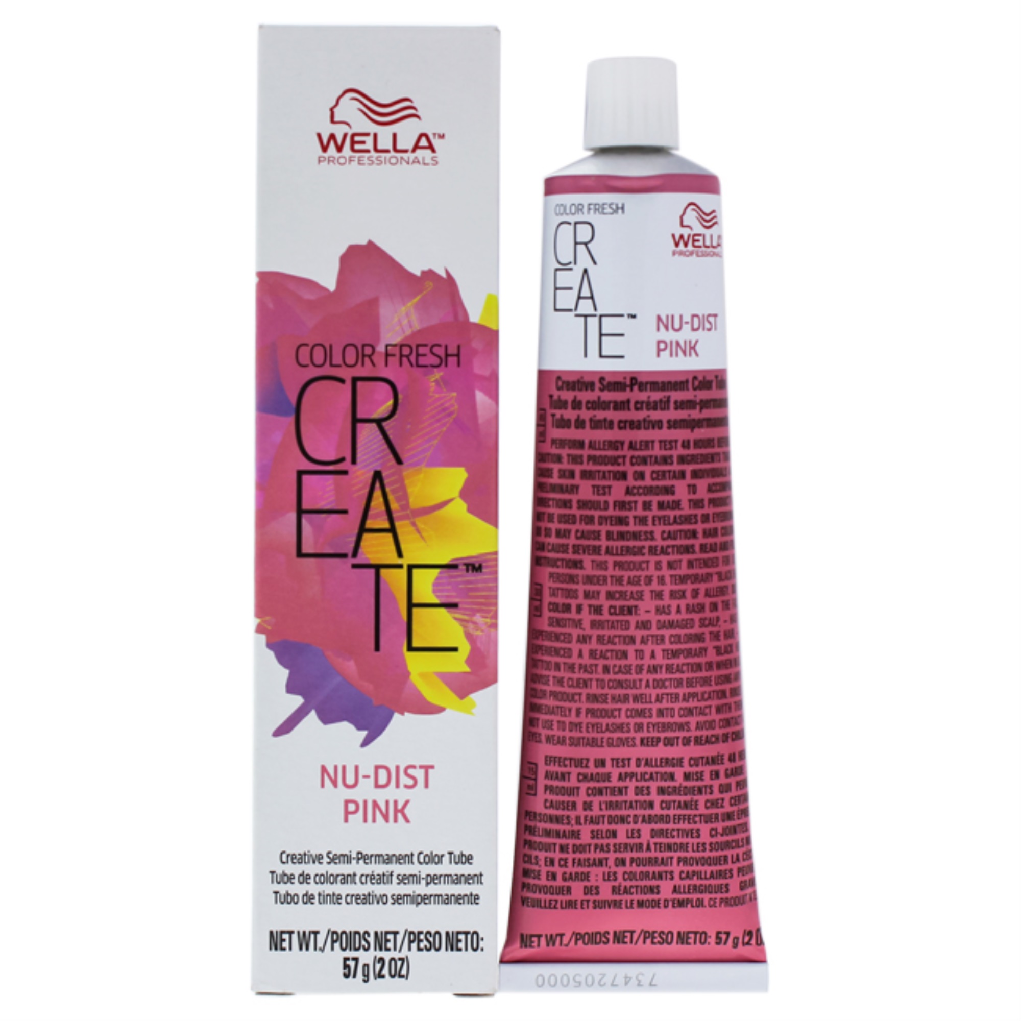 Buy Color Fresh Create Semi-Permanent Color - Nudist Pink By Wella For ...