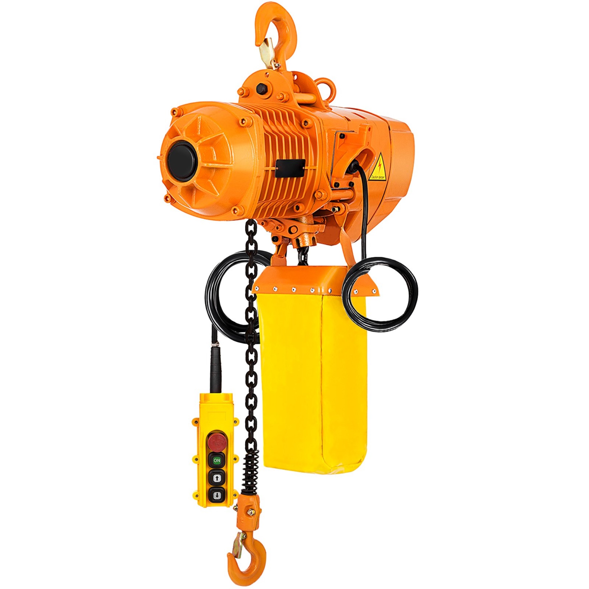 VEVOR 0.5t 1100lbs Electric Chain Hoist 1 Phase 110v Railway W/limit ...