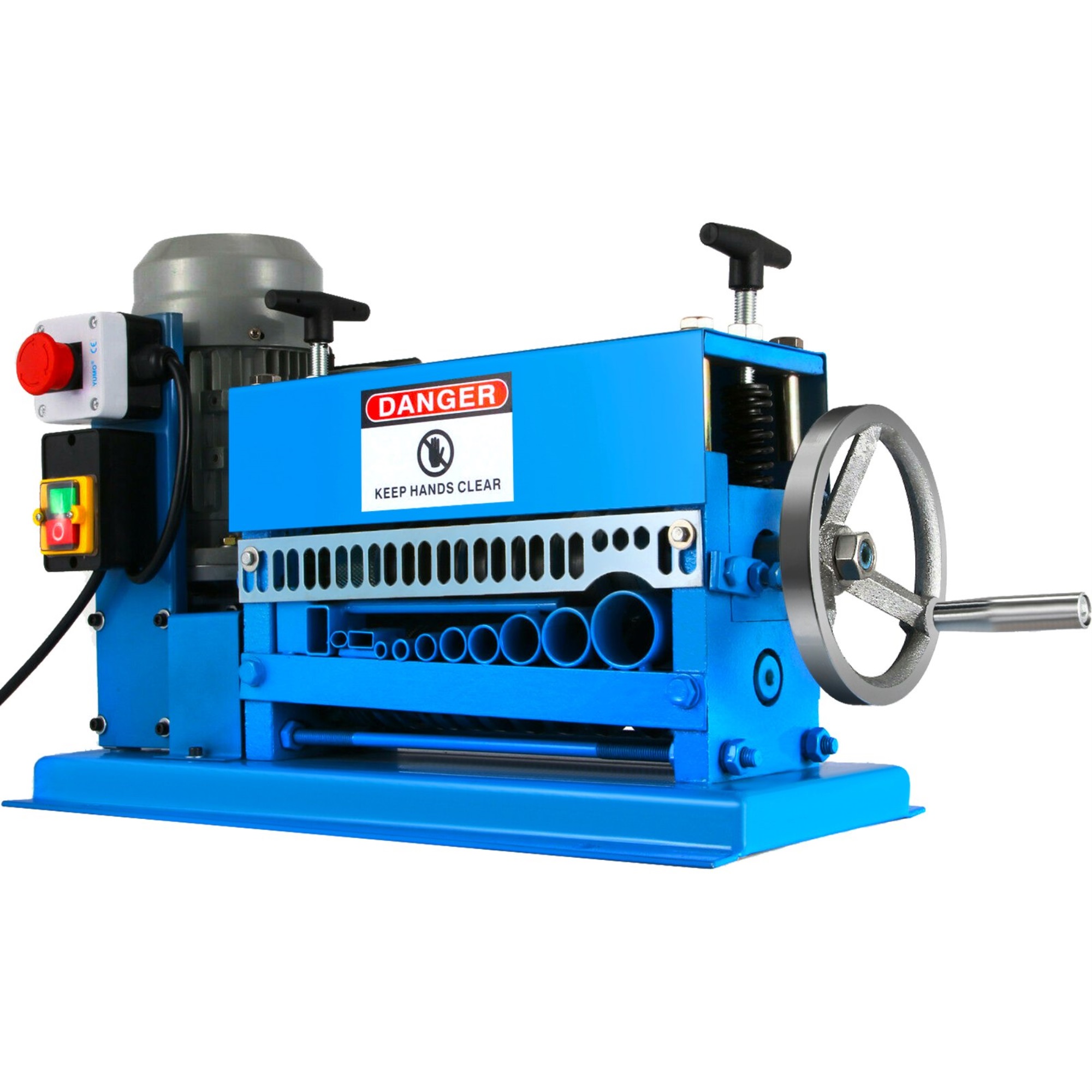 VEVOR Electric Wire Stripping Machine 1.5mm-38mm Cutting Speed 15 M/min ...