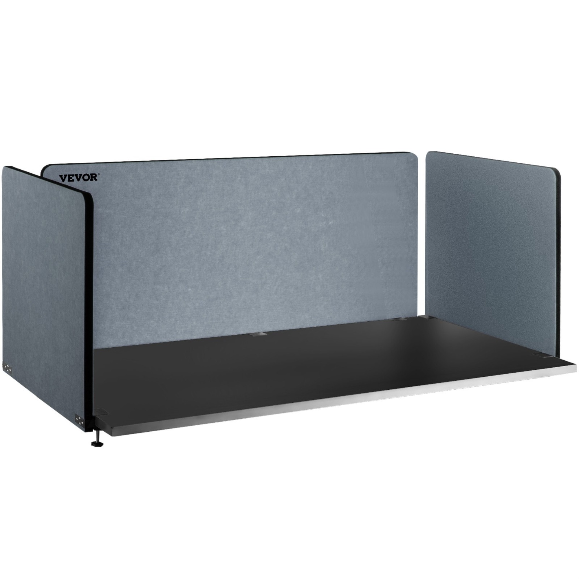 VEVOR Vevor Desk Divider Desk Privacy Panel 60'' 3 Panels Desktop ...